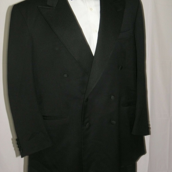 Domeninco Spano | Suits & Blazers | Domenico Spano Bespoke Solid Black ...